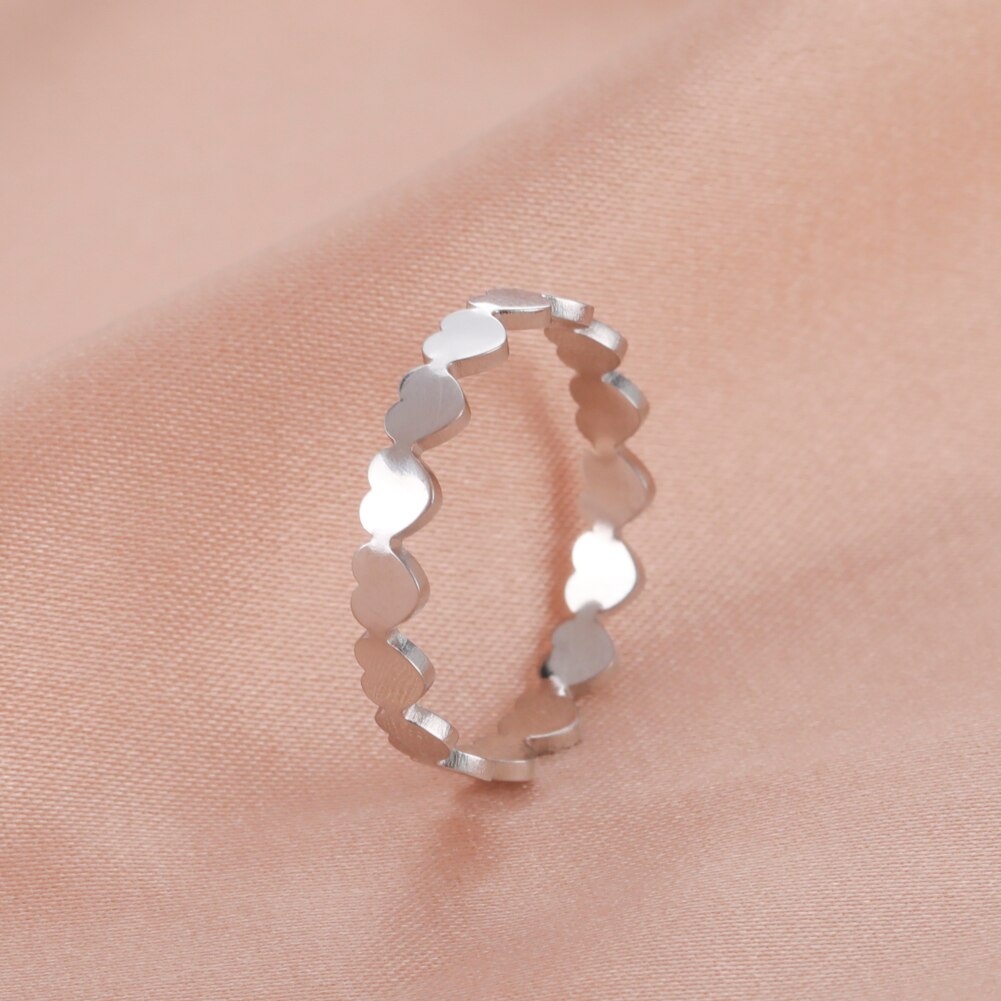 COOLTIME Hearts Cute Rings for Women Romantic Resi... – Grandado