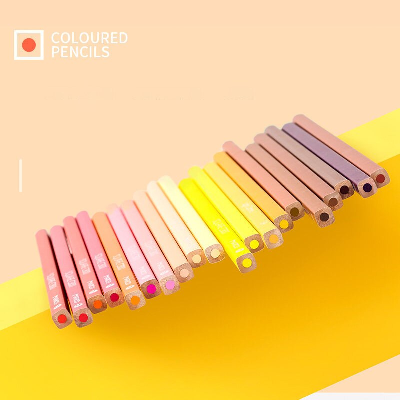 Marco 12/24 Colors SQUARE BODY Trendy Pastel Color... – Grandado