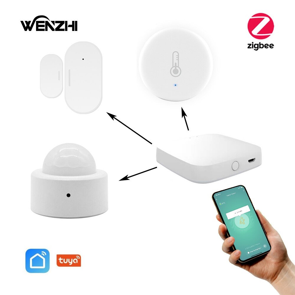 ZigBee Pir Motion Sensor Detector Movement Door Op... – Vicedeal