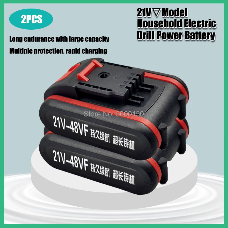 Original Electric Drill Li-ion Battery 21v Recharg... – Vicedeal