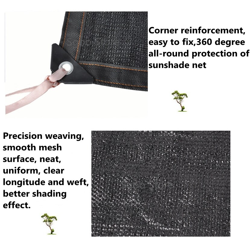 Zwart Zonwering Netto Outdoor Zwembad Shading Nett... – Vicedeal