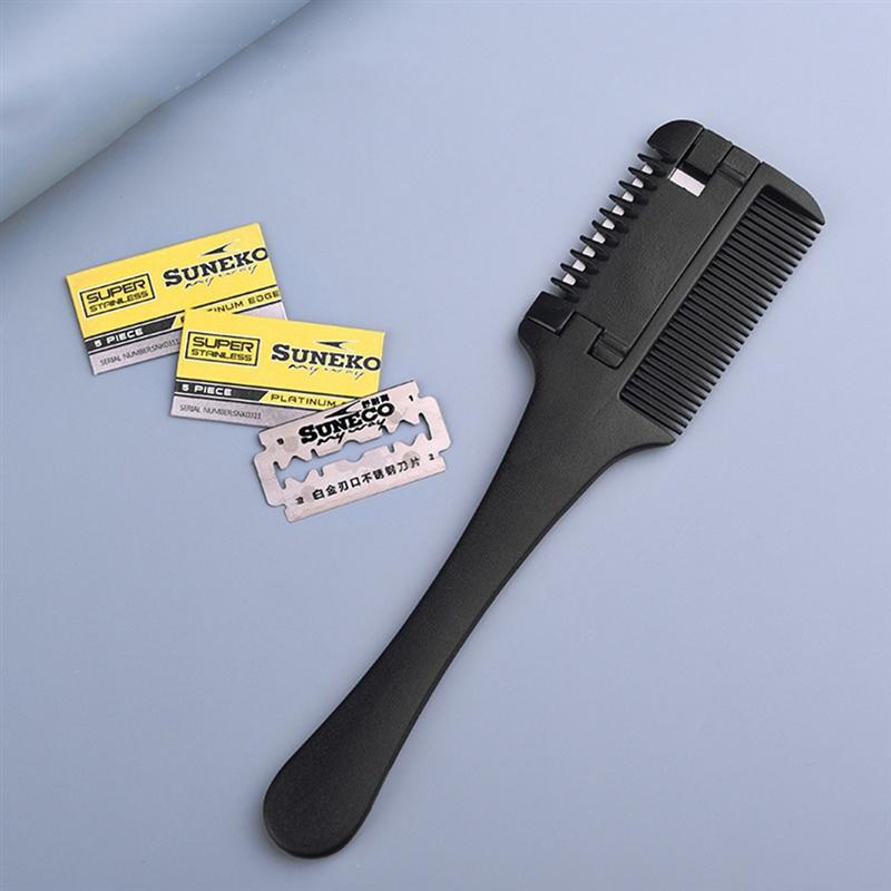 2pcs Hair Cutter Comb Double Edge Hair Razor Trimm... – Grandado