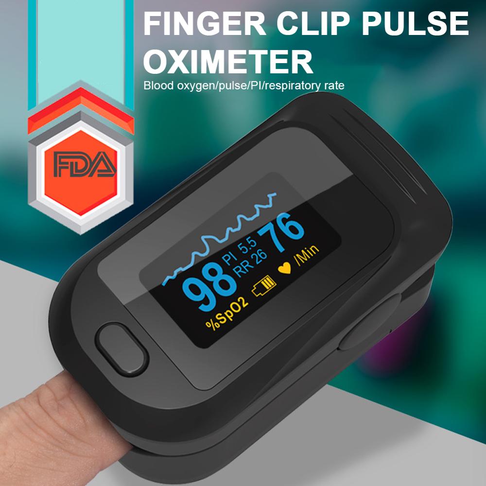 Finger Clip Oximeter PI Perfusion Respiratory Rate... – Grandado