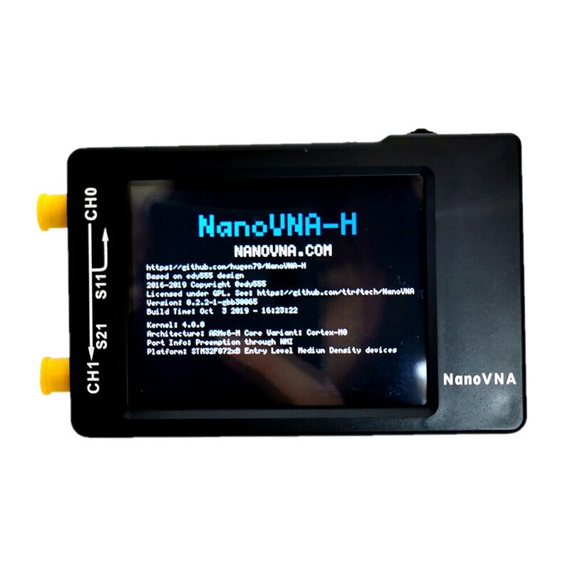 Nanovna-H 50Khz-1.5Ghz Vna 2.8Inch Lcd Hf Vhf Uhf ... – Grandado