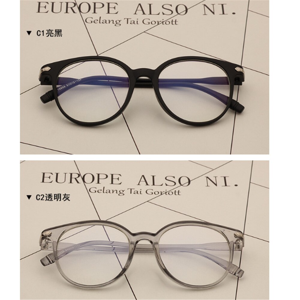 Gafas redondas Anti rayos azules para ordenador, g... – Grandado