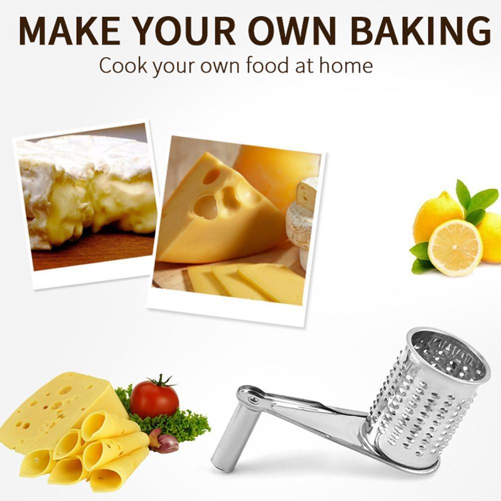 Classic Rotating Cheese Shaver Hand-cranked Cheese... – Grandado