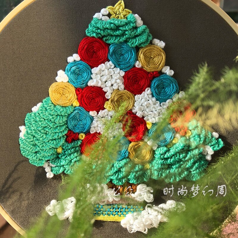 Hand Embroidery Kit Embroidery diy handmade materi... – Grandado