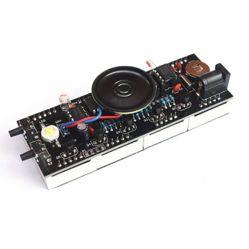 -Compact Digital 4-Digit Led Talking Clock Diy Kit... – Grandado