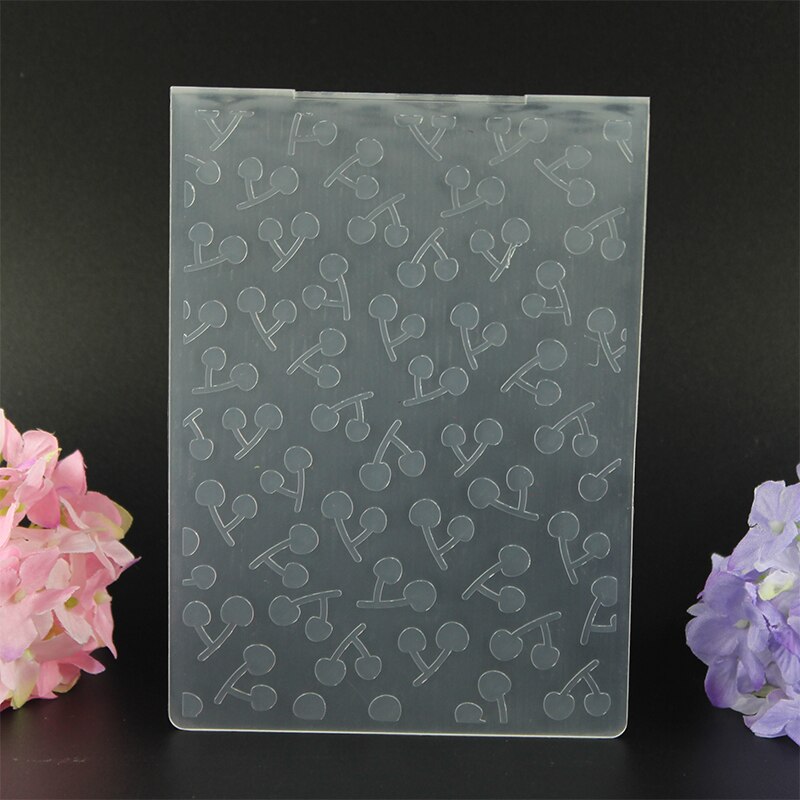 YLEF030 Cherry Plastic Embossing Folder For Scrapb... – Grandado