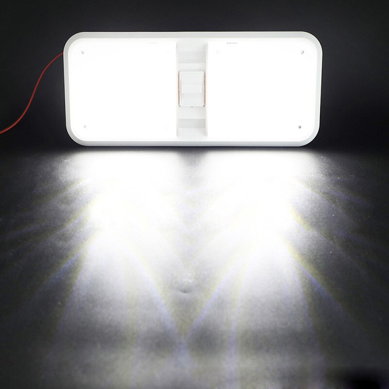 Car Camper Lamp RV LED Light Double Dome Light Cam... – Vicedeal