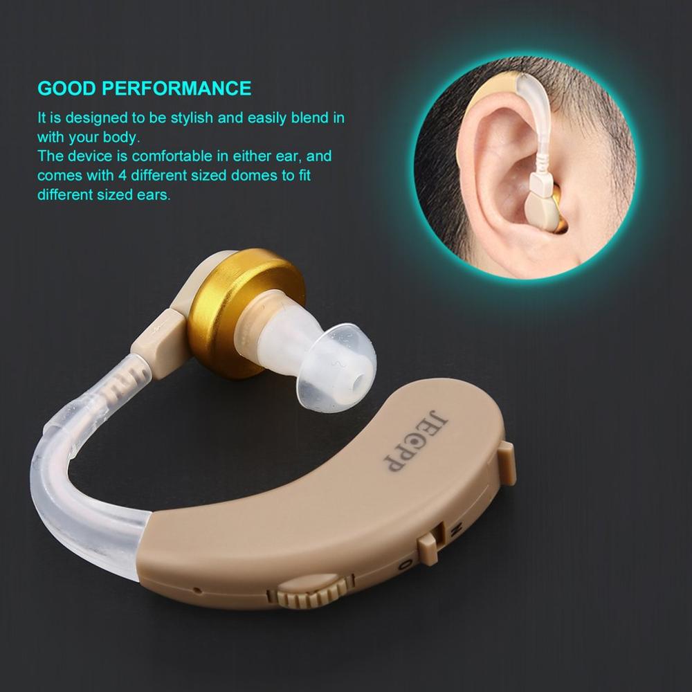 Ear Hearing Aid Kit Adjustable Behind Ear Sound Am... – Grandado