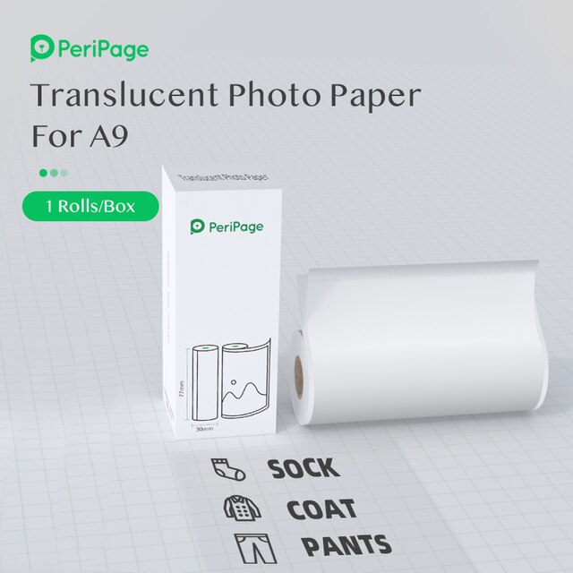 PeriPage Translucent Paper For Thermal Pocket Mini... – Grandado