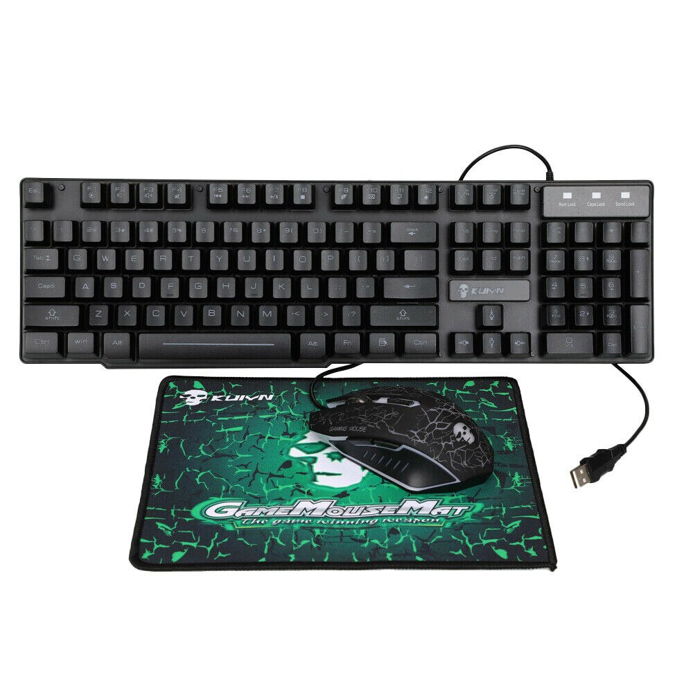 Keyboard And Mouse Kit Floating USB Interface Comp... – Grandado Keyboard And Mouse Kit Floating USB Interface Comp... – Grandado