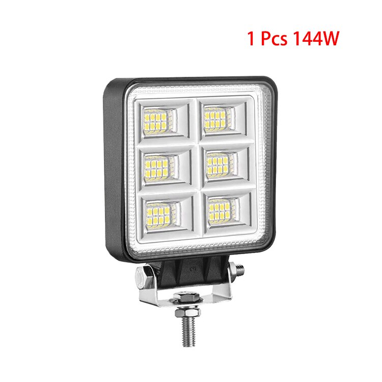 ANMINGPU 4 Inch 12V 24V LED Bar Offroad Spot Flood... – Grandado