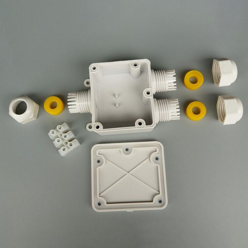 4-15mm Waterproof Junction Box Terminal 3 Port Und... – Grandado