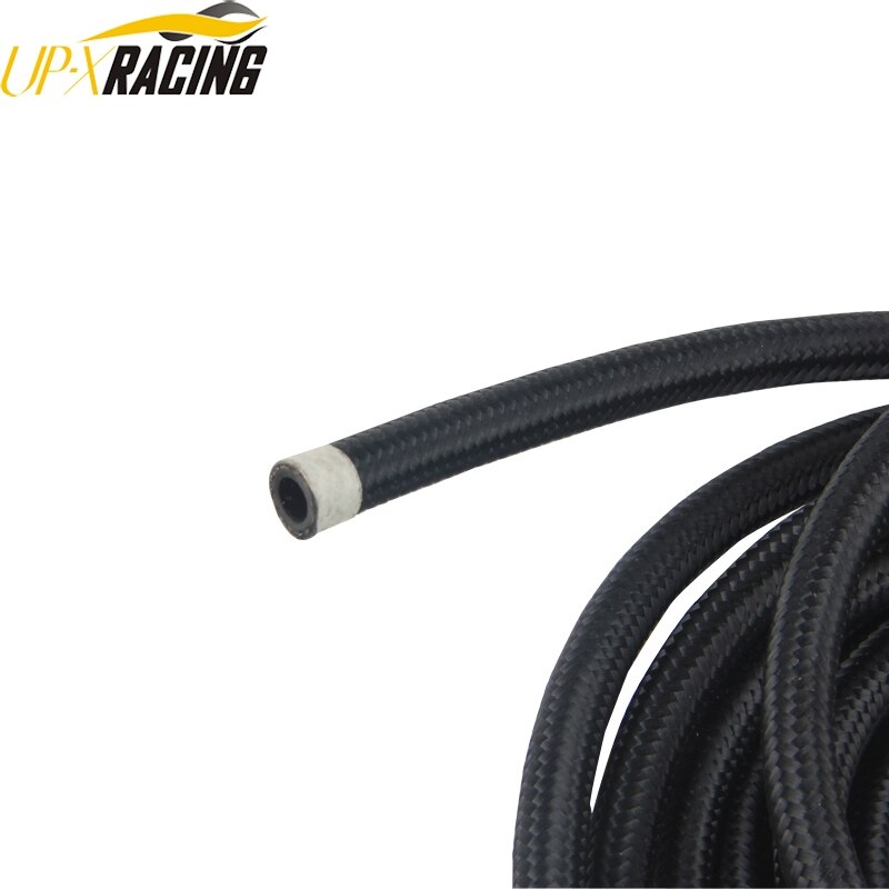 universal auto AN6 nylon stainless steel fuel line... – Grandado