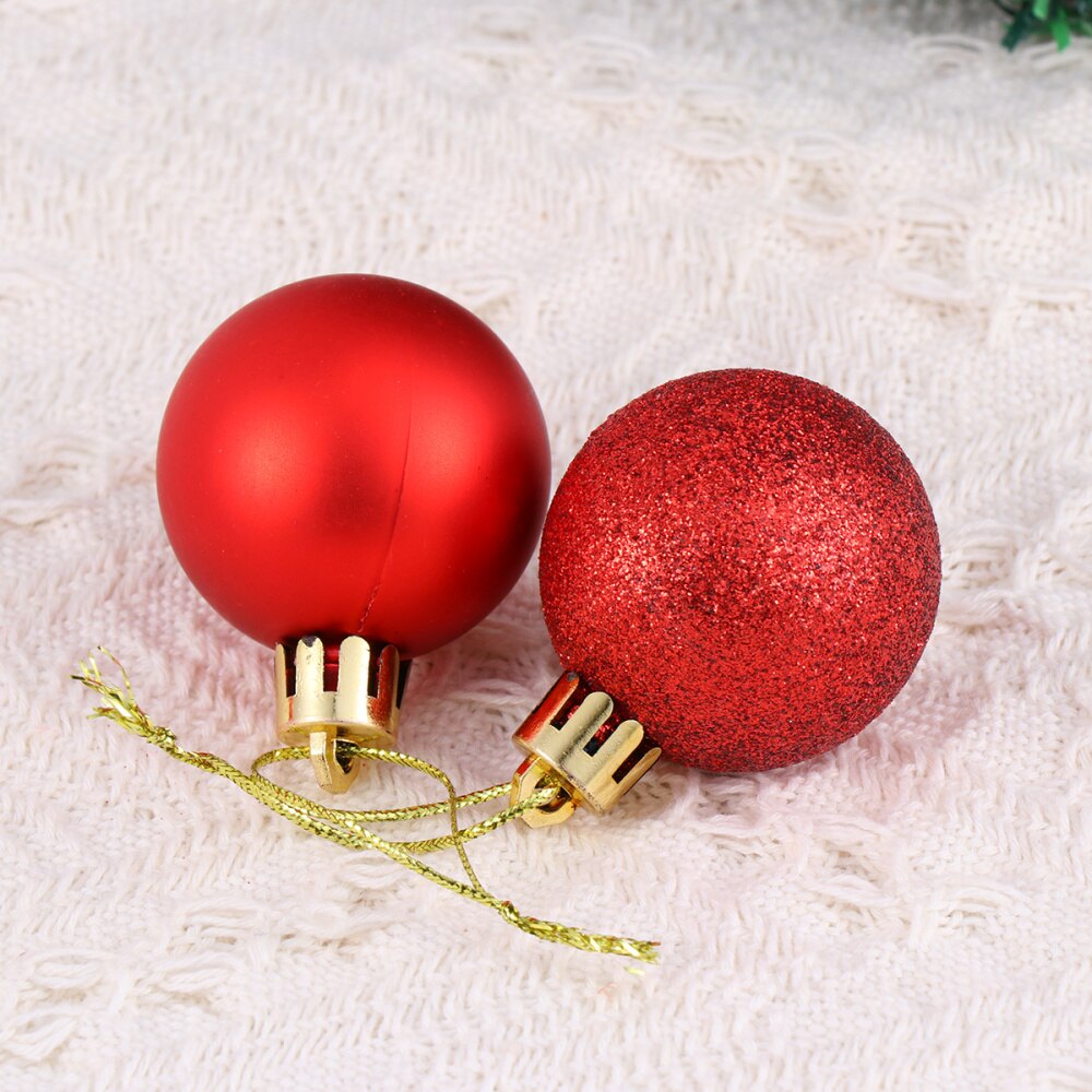 24 Pcs Christmas Tree Ornaments Shiny Plating Chri... – Grandado