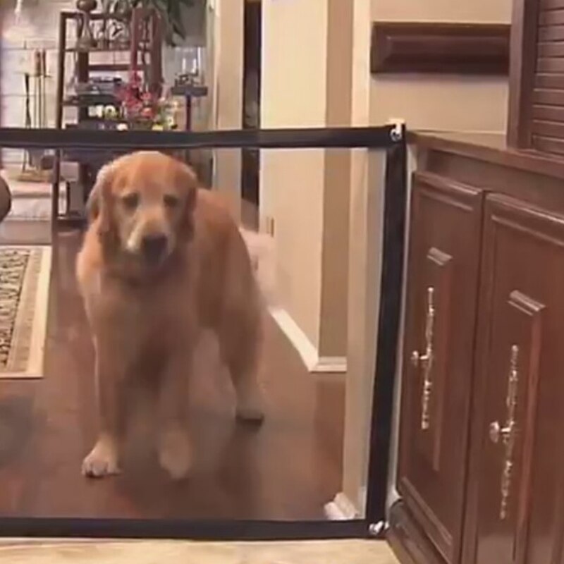 Pet Dog Cat Fences Portable Foldable Mesh Safe Gua... – Grandado