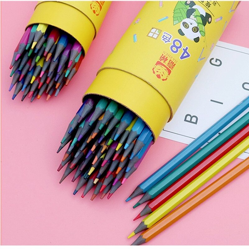 Cute Cartoon 12 color Pencils children's/adult Pan... – Vicedeal