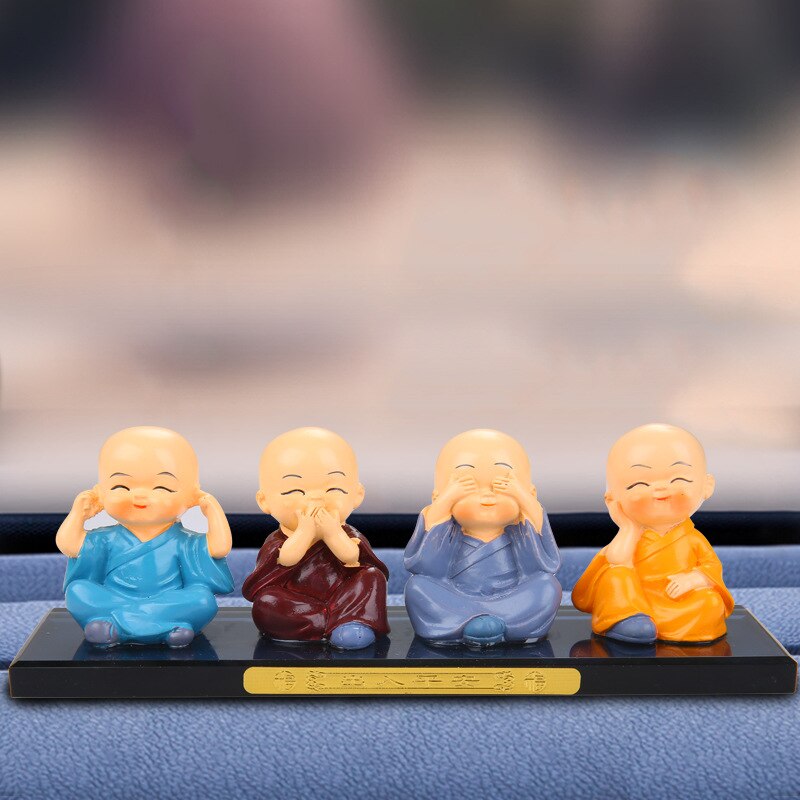 1 kpl pikku munkki buddha autokoristeita söpöjä au... – Grandado