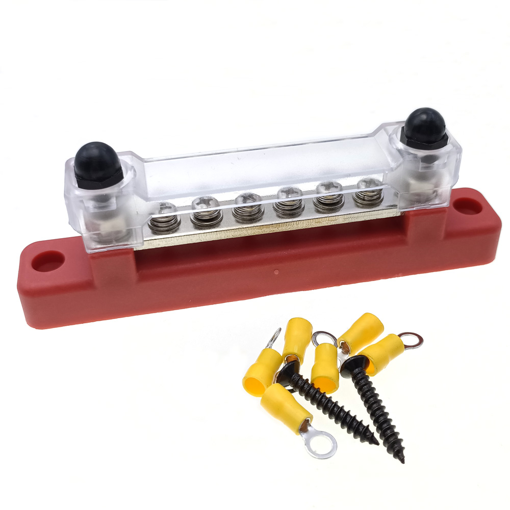 48V DC 150A 6Way Power Distribution Block Bus Bar ... – Grandado