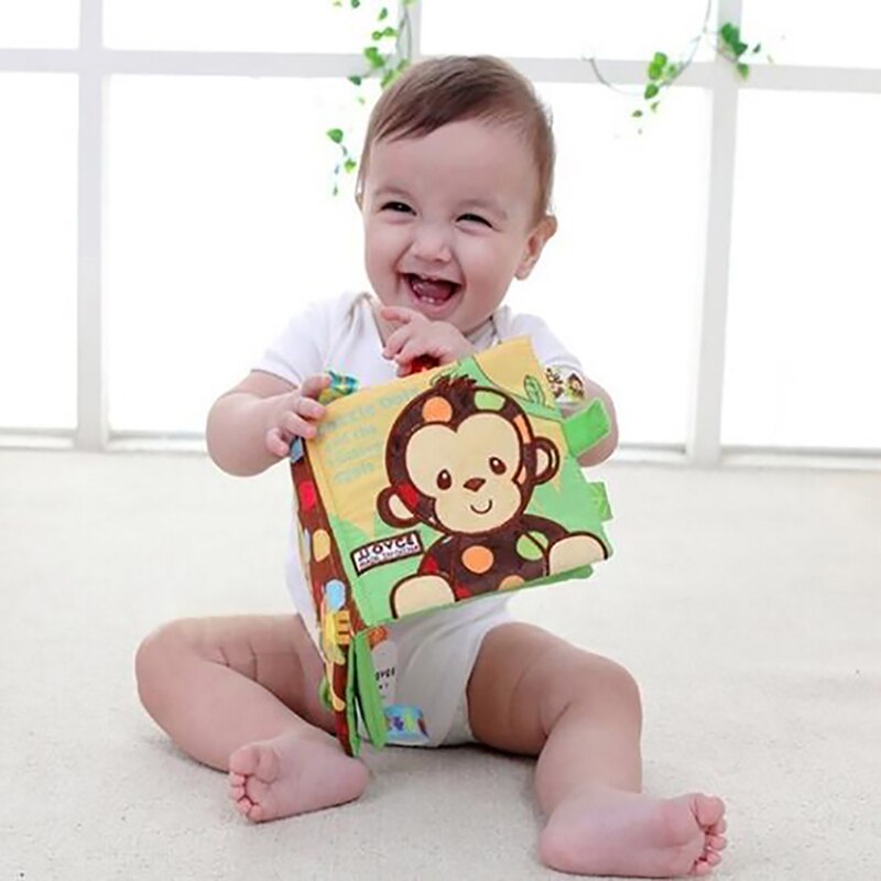 Baby Cloth Books Soft Cartoon Animal Puzzle Toy Ch... – Grandado
