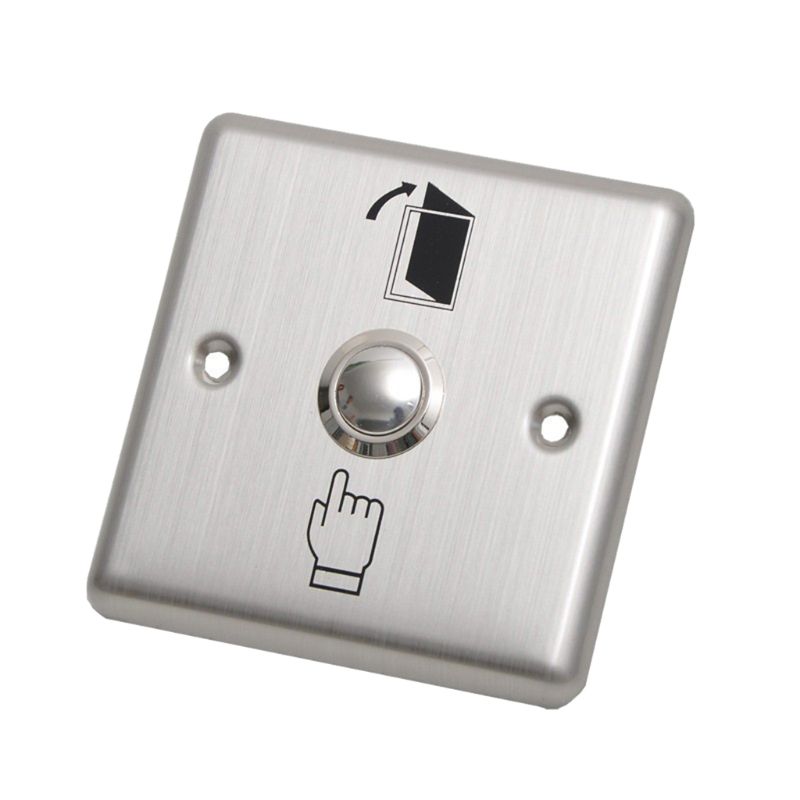 Stainless Steel Exit Button Push Switch Door Senso... – Vicedeal