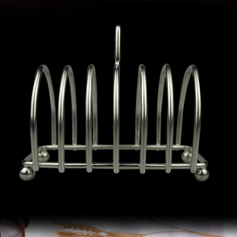 Toast Bread Rack Holder 6 Slice Holes Stainless St... – Grandado