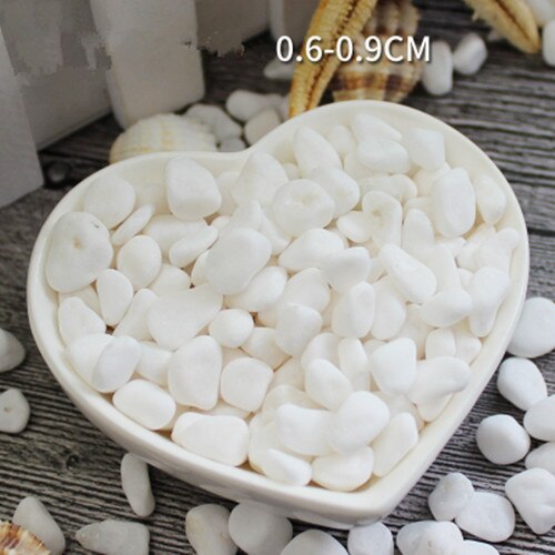 500g Weiß Garten Kiesel/Pflanzen Dekorative KIESEL... – Vicedeal