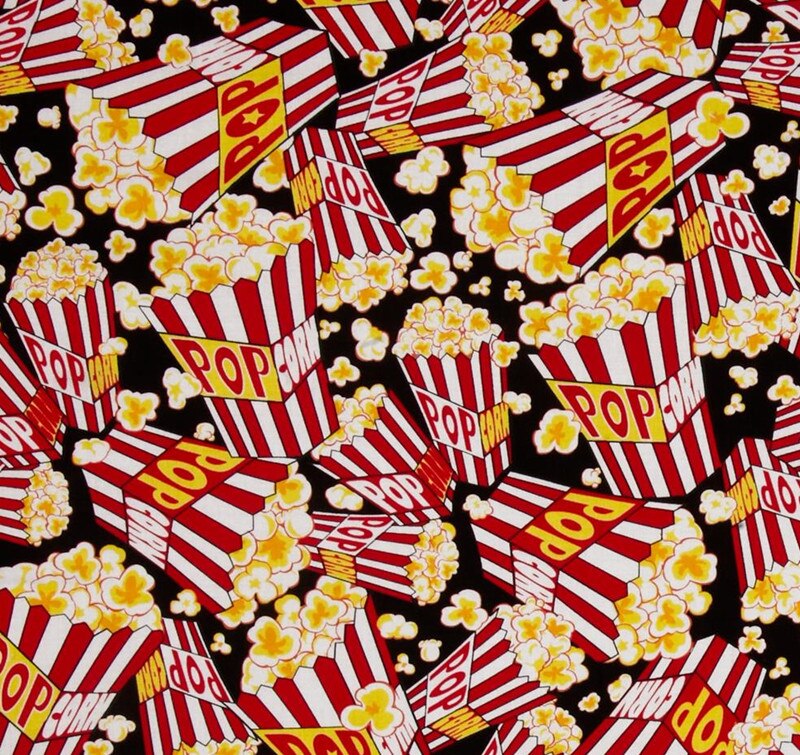 100*140cm Cool Popcorn Cotton Fabric DIY Handmade ... – Grandado
