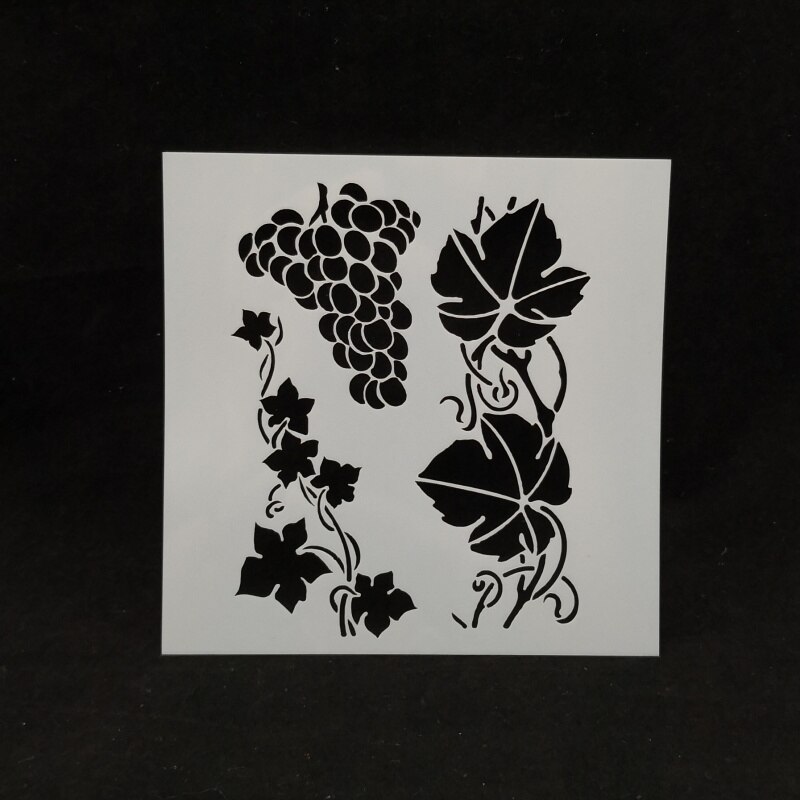 13*13 Grape pvc Layering Stencils for Diy scrapboo... – Vicedeal