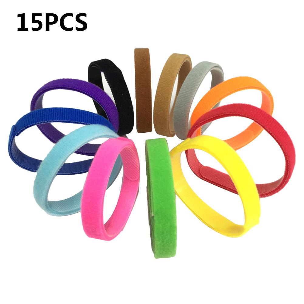 15pcs Color Pet Collars Recognition Adjustable Col... – Grandado