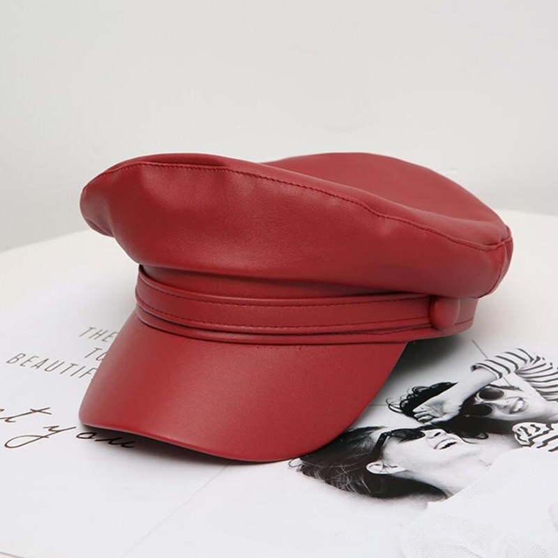 Unisex Baretten Lente Herfst Sailor Hoeden Voor Vr... – Vicedeal