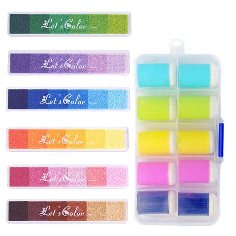 Craft Stamp Pattern DIY Colors, 36 Colors Rainbow ... – Vicedeal