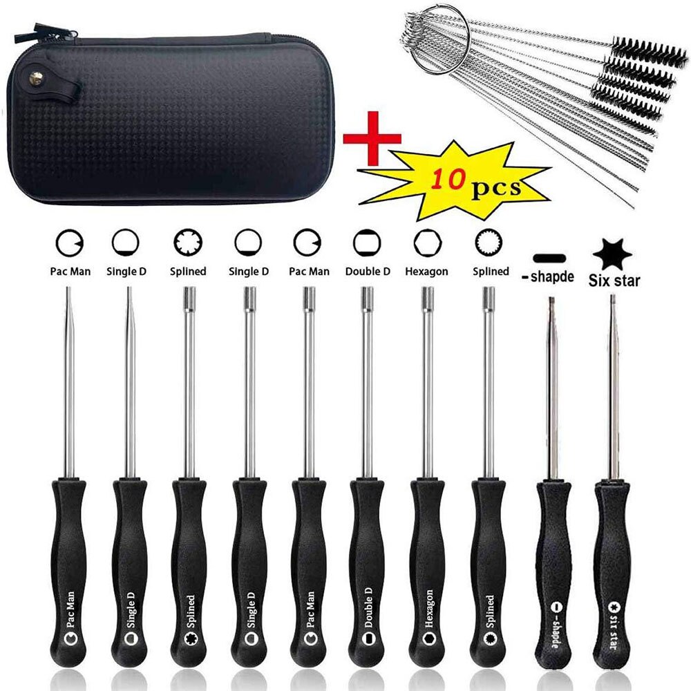 10PCS Splined Set SCREWDRIVER SPLINED CARB CARBURE... – Vicedeal