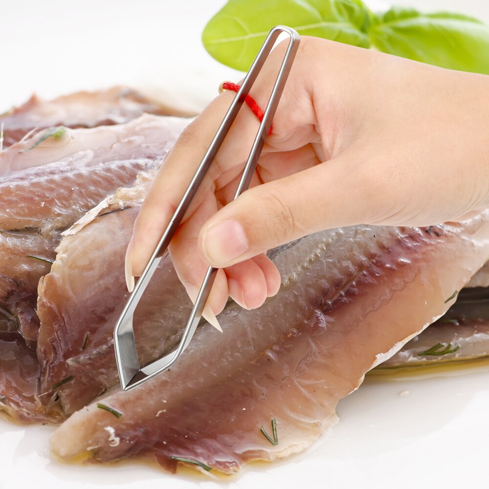 NICEYARD Stainless Steel Fish Bone Tweezers Gadget... – Grandado