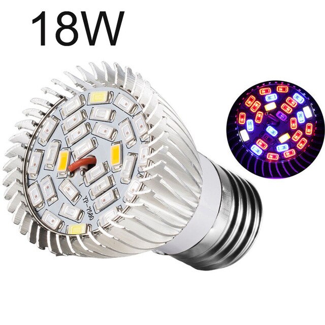 180 degree LED Grow Light UV 1pc 18/30/45/80W Bons... – Vicedeal