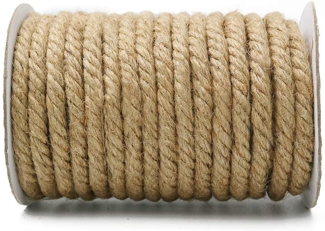 Corde en Jute naturelle de 10mm d'épaisseur, f... – Grandado