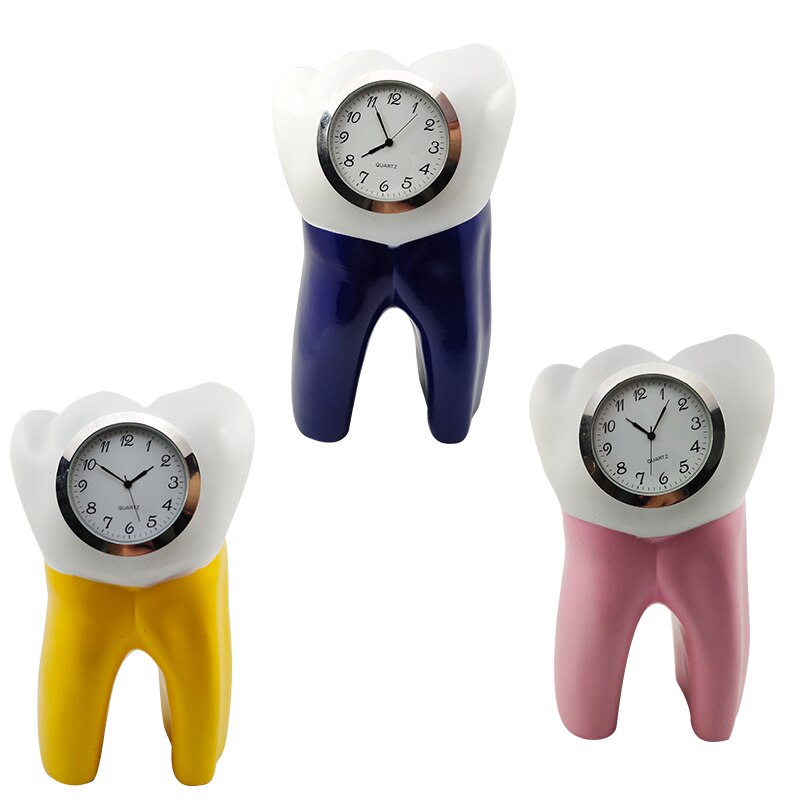 Modern Tooth Shape Table Clock Silent Desk Clock F... – Grandado
