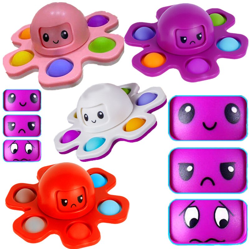 Pop it Fidget Toys Bubbles Anti Stress Relief Toys... – Grandado