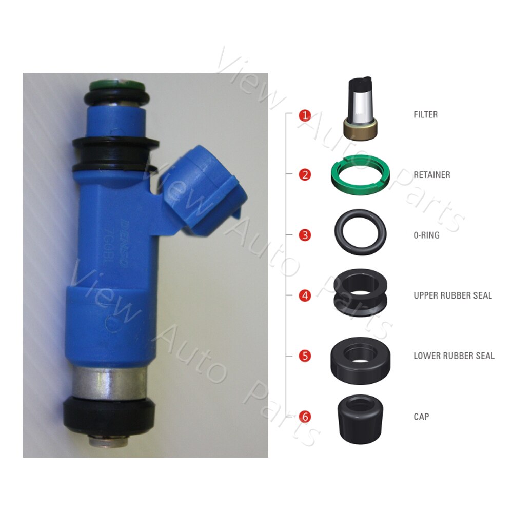 10 sets Fuel Injector Repair Kits For Subaru WRX S... – Grandado