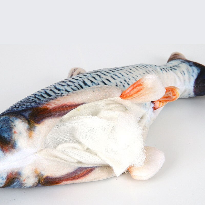 30CM Cat Toy Fish USB Electric Charging Simulation... – Grandado