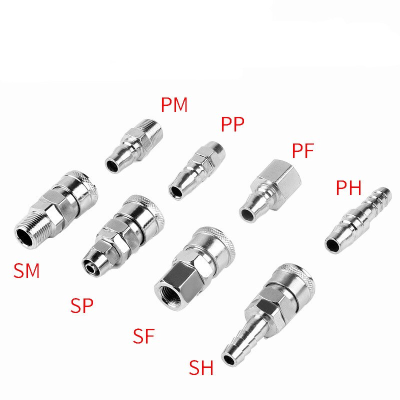 HNYRI Air Line Fittings for 8mm Hose SH20 PH20 Com... – Vicedeal