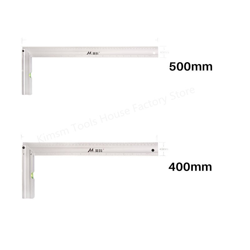 Metric/Inch Woodworking Square Ruler 90 Degree Rig... – Vicedeal