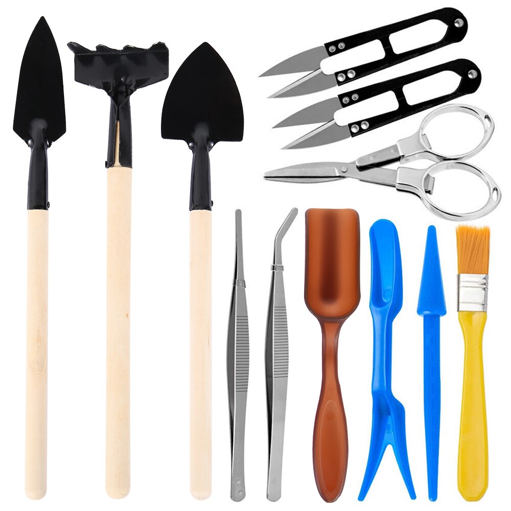 12/19 Pcs/set Mini Spade Shovel Harrow Flowerpot T... – Grandado