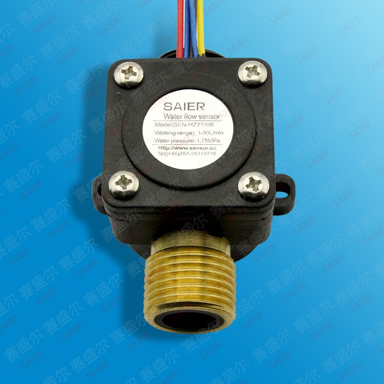 2PCS Water Flow Meter Flowmeter Hall Flow Sensor i... – Vicedeal