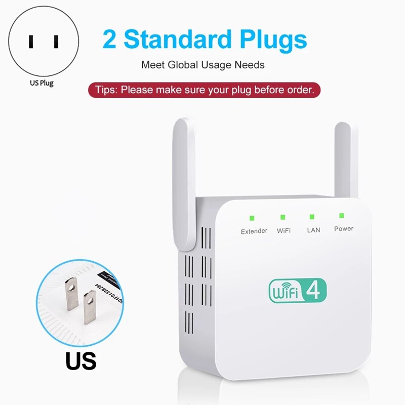 Wireless Wifi Extender 300Mbps Amplifier Long Rang... – Vicedeal