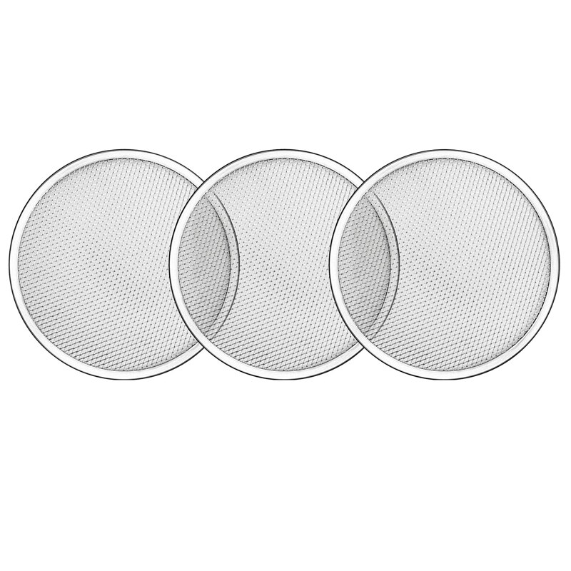 12 Inch Aluminum Pizza Screen Pizza Pan with Holes... – Grandado