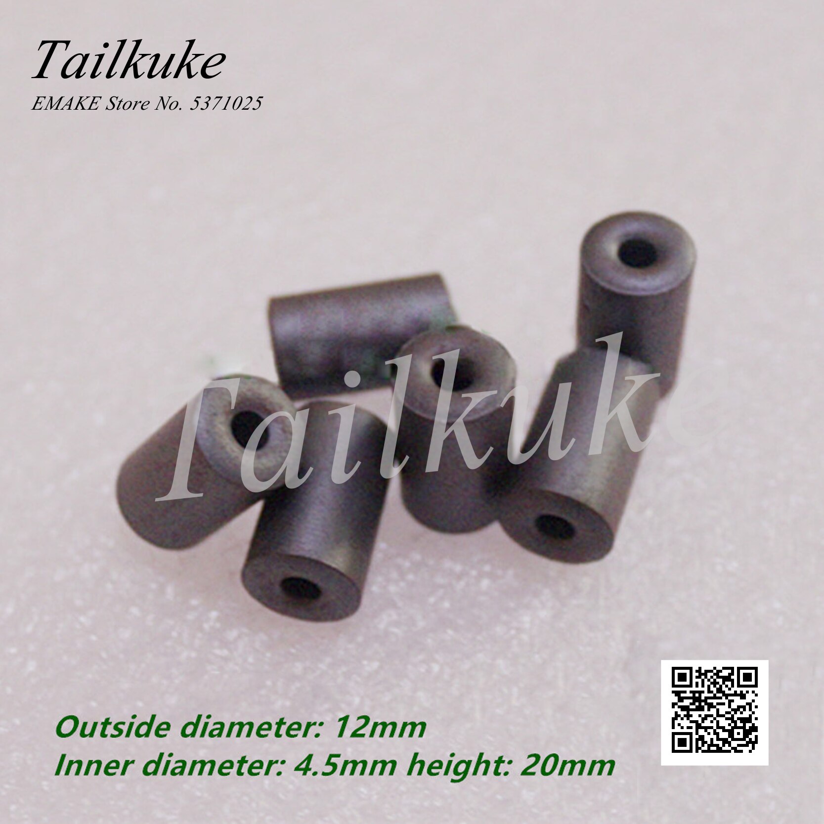 Magnetic Ring Anti-interference 12*4.5*20 Ferrite ... – Grandado