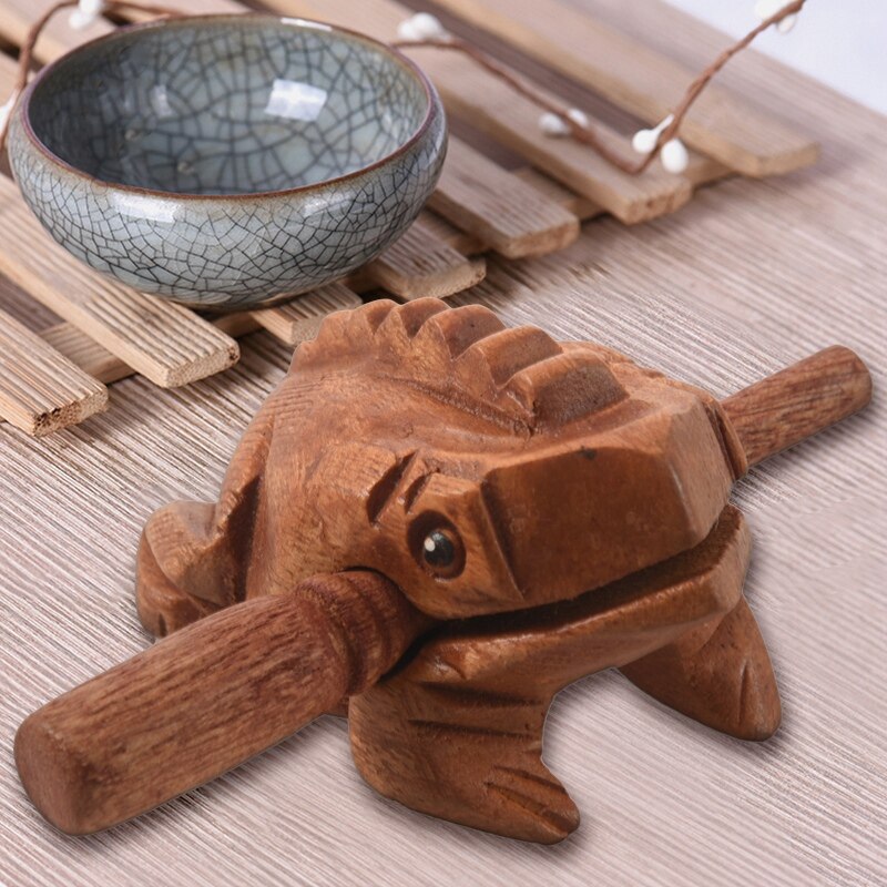 Carved Croaking Wood Percussion Musical Sound Wood... – Grandado